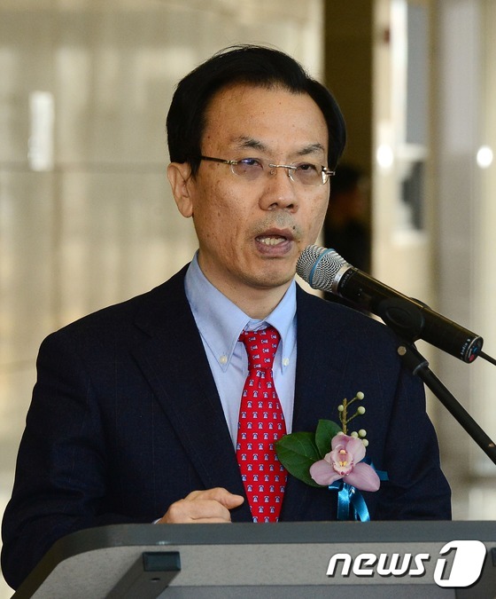 김희범 차관 국립세종도서관 개관 1주년 기념식 축사 뉴스1