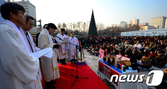 서울광장에서 박근혜 대통령 퇴진을 말하다 뉴스1