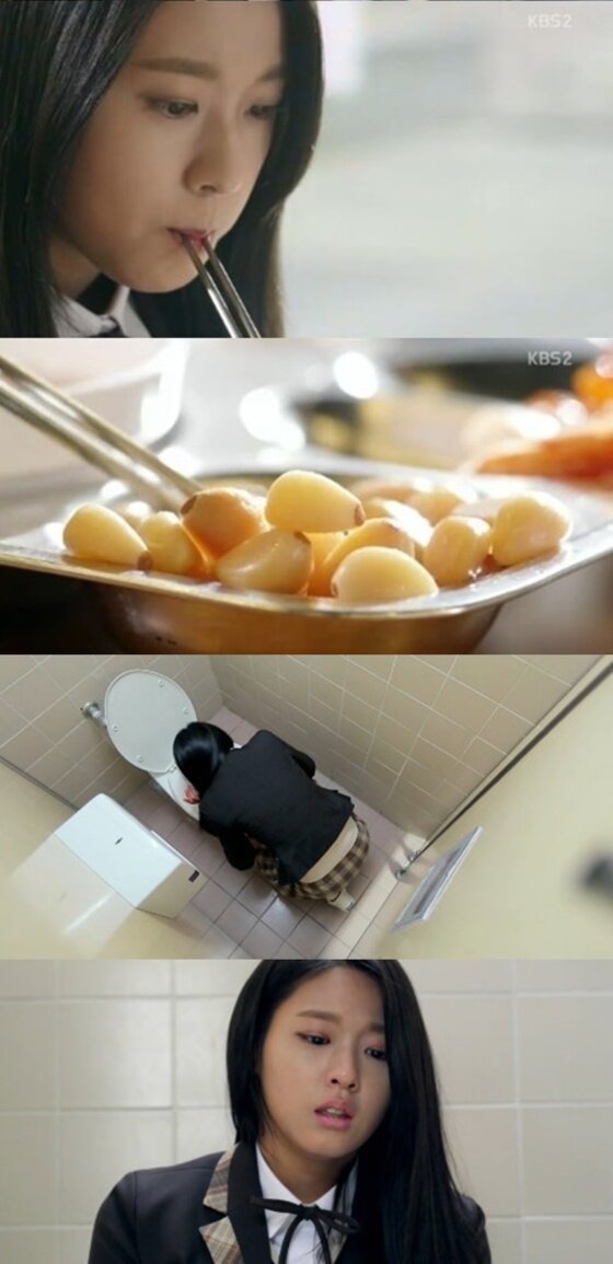 '오마말' 설현, 뱀파이어 들키지 않으려 마늘 흡입 - 뉴스1