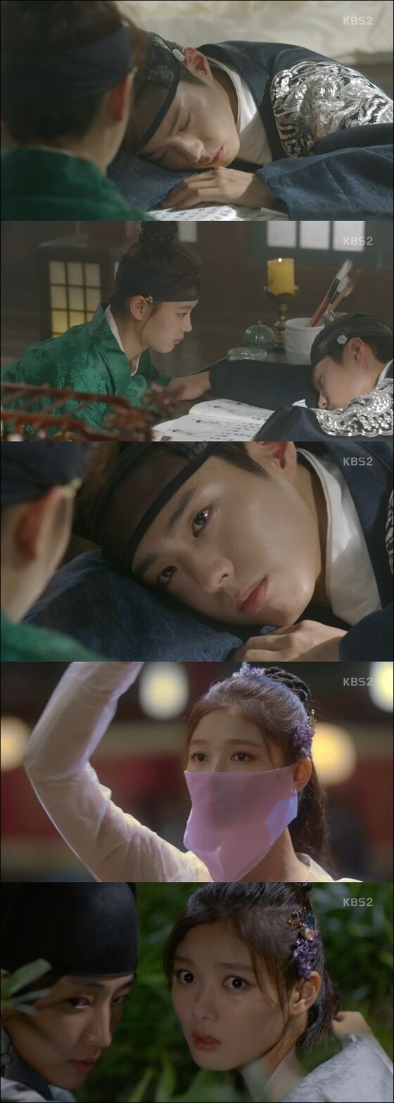 [TV까기]'구르미' 박보검·진영, 이 장면 정말 '심쿵'이옵니다 - 뉴스1