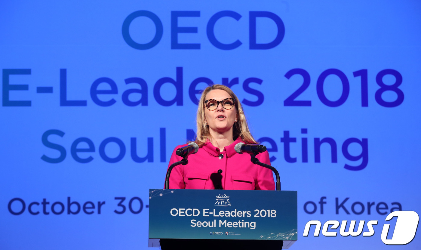 인사말하는 마리 키비니에미 사무차장 - 뉴스1