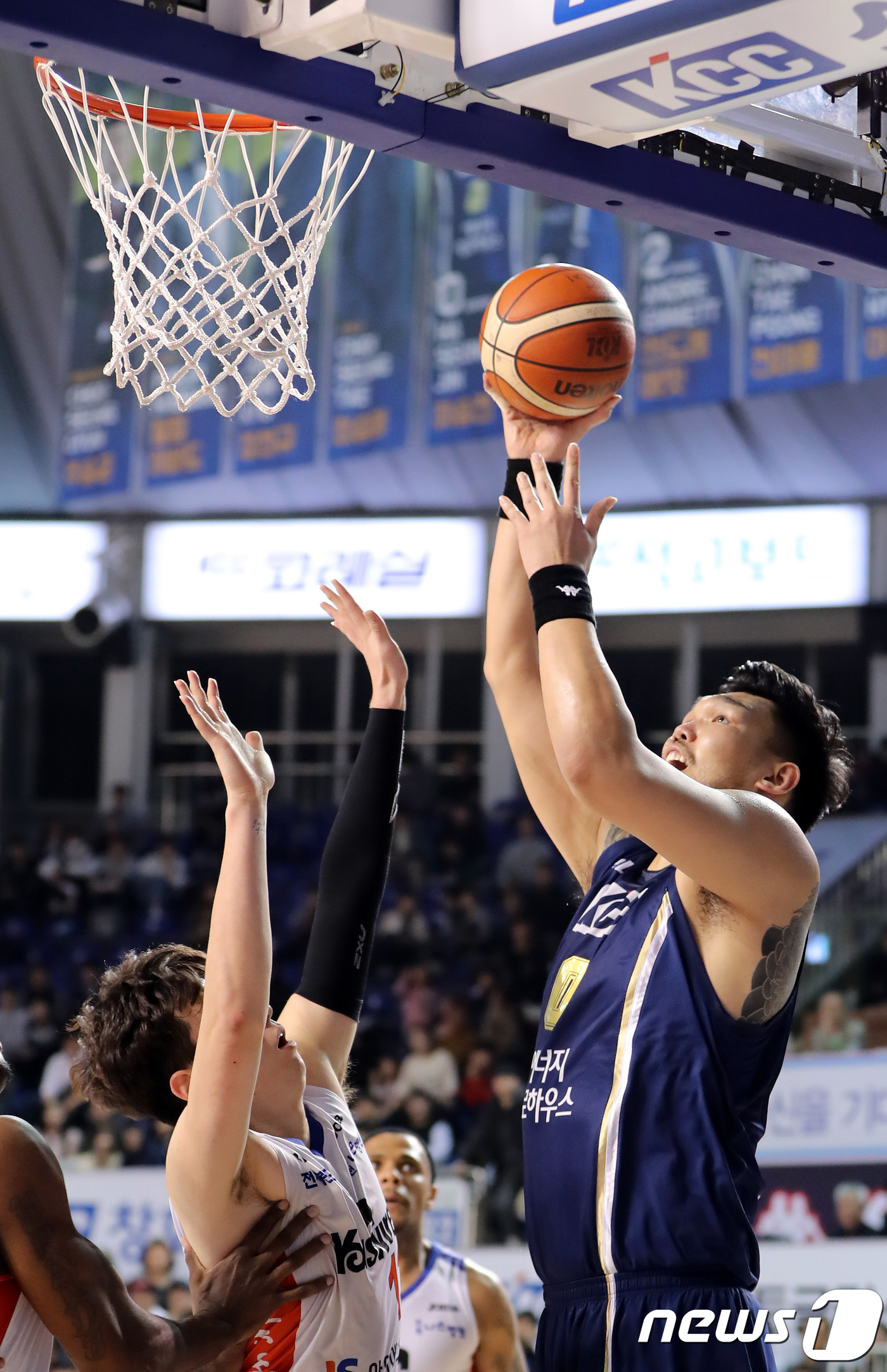 하승진 '놓지지 않는다!' - 뉴스1