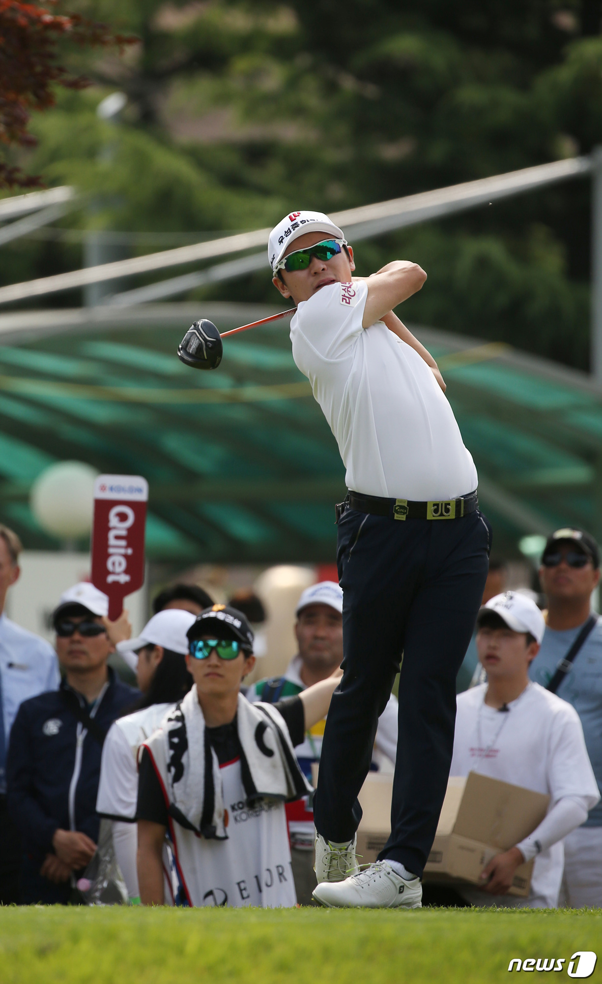 드라이버 티샷 날리는 최민철 - 뉴스1