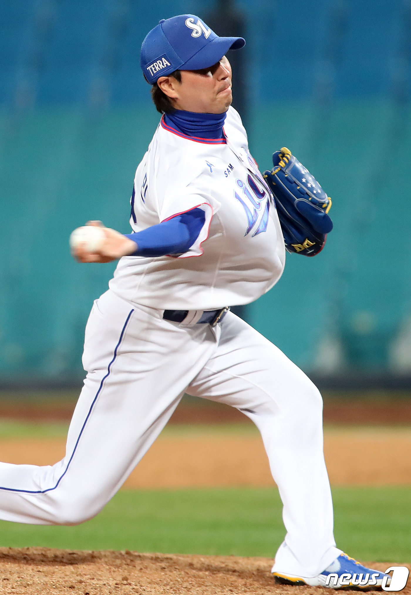 역투하는 삼성 우규민 - 뉴스1