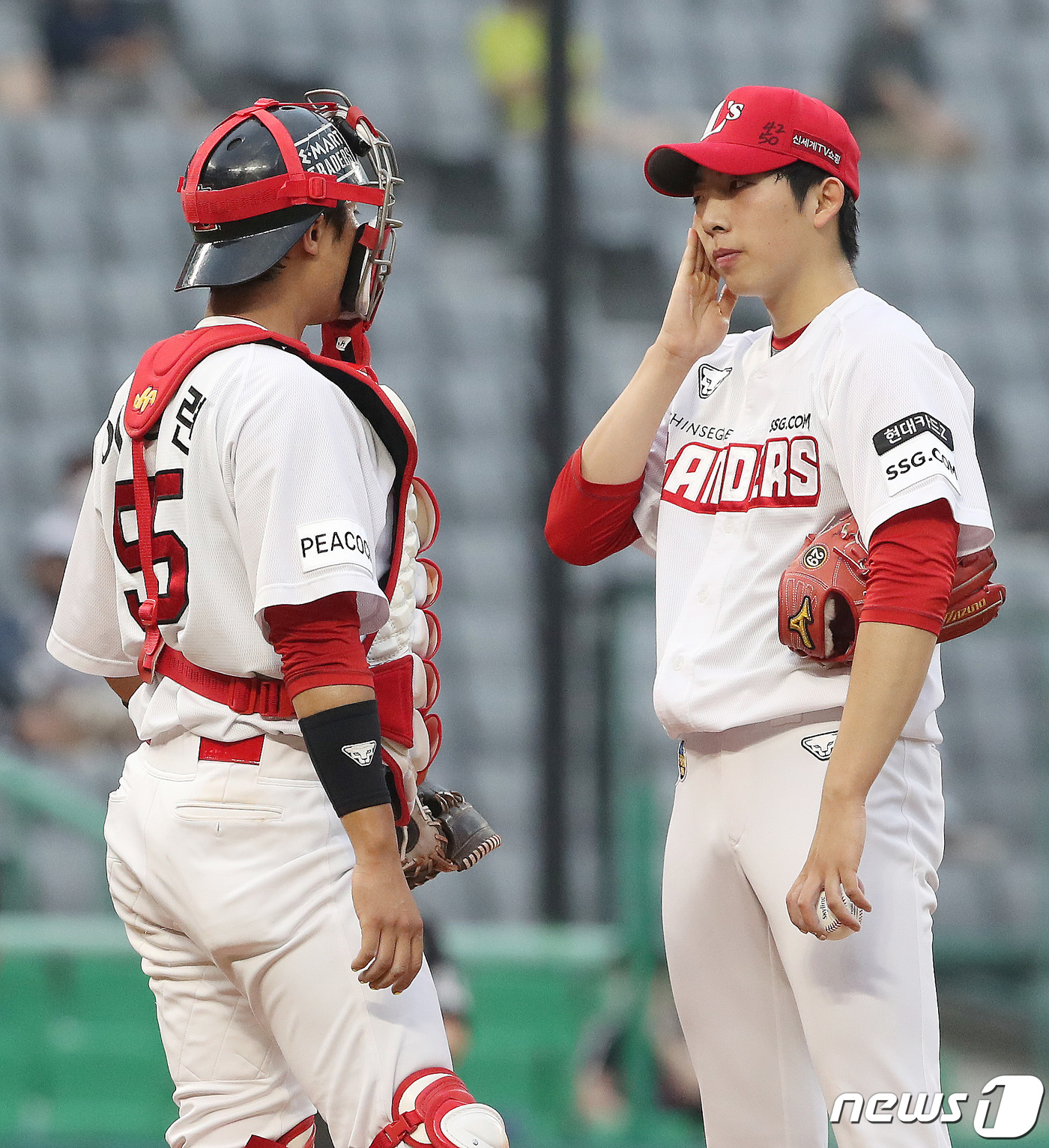 흔들리는 오원석 - 뉴스1