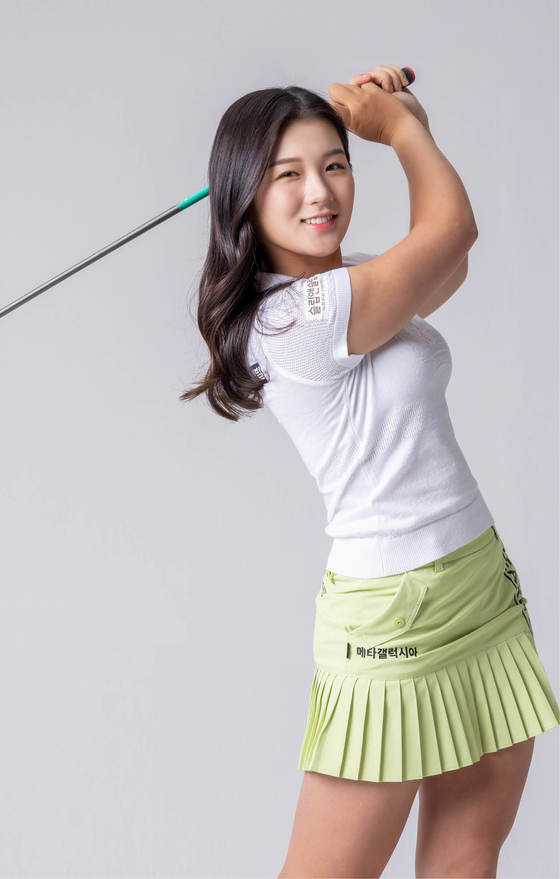 박현경 '나는 KLPGA 홍보모델' - 뉴스1