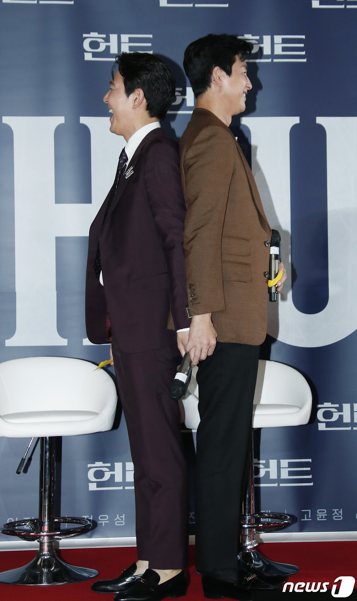 '180cm' 이정재 vs '187cm' 정우성 - 뉴스1