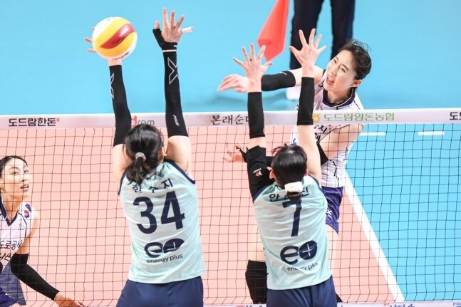 '타이스 트리플크라운' 한국전력, KB손해보험 꺾고 10승 고지 - 뉴스1