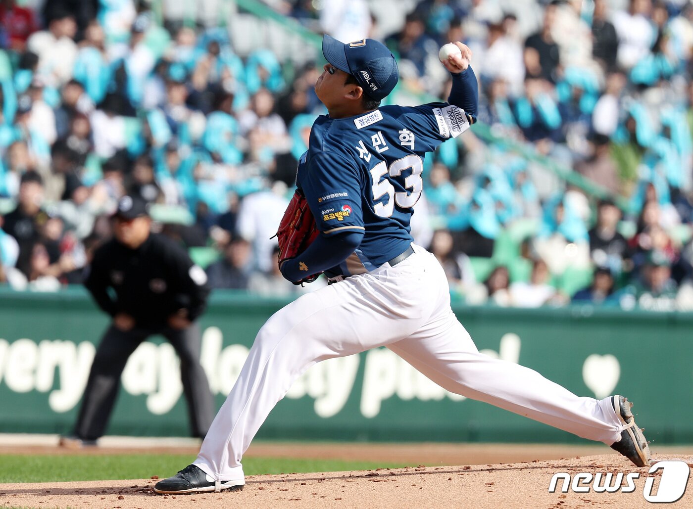 '김성욱 대타 투런포' NC, SSG 제압…PO행 87.1% 확률 잡았다[준PO1] - 뉴스1