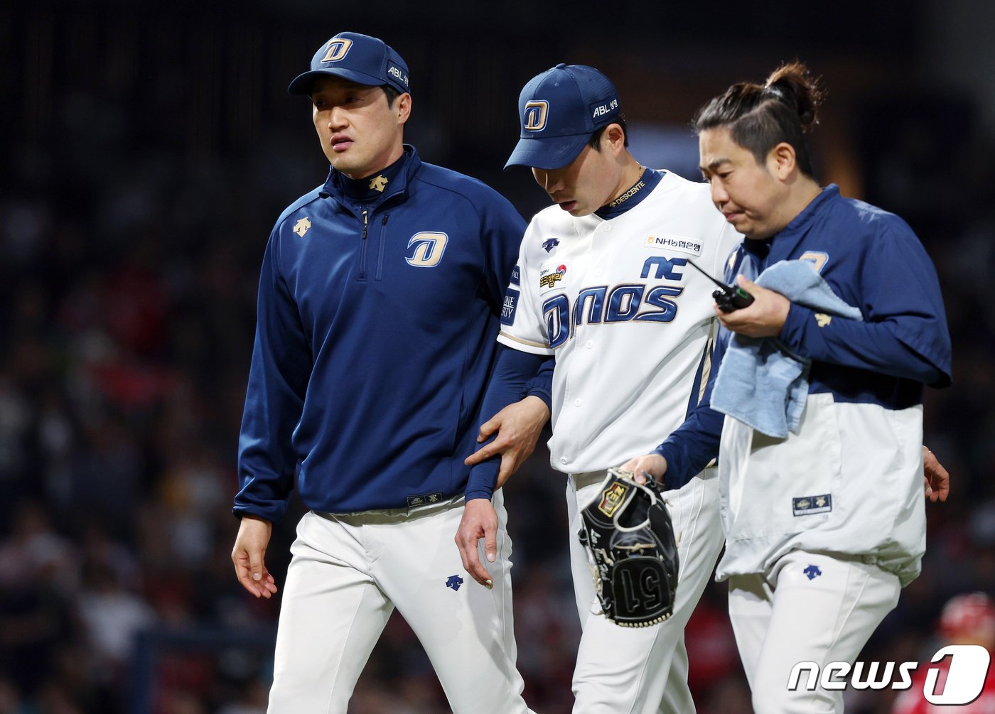 변수에도 흔들림 없던 NC 불펜, SSG 총공세 버텨내고 수원으로[준PO3] - 뉴스1