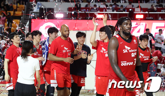 서울 SK '안양 KGC 누르고 승부 다시 원점으로' - 뉴스1