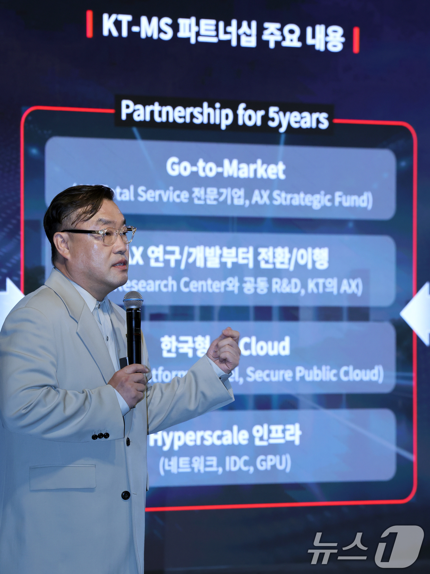 KT, MS와 손잡고 대한민국 '글로벌 AI 허브' 만든다 - 뉴스1