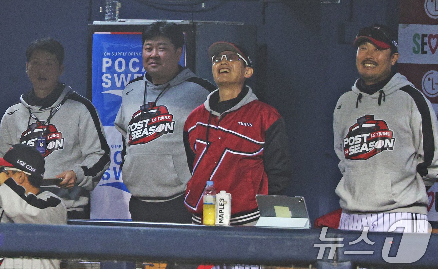 LG 염경엽 감독 "목표는 KS…삼성과 재밌는 경기할 것" [준PO5] - 뉴스1