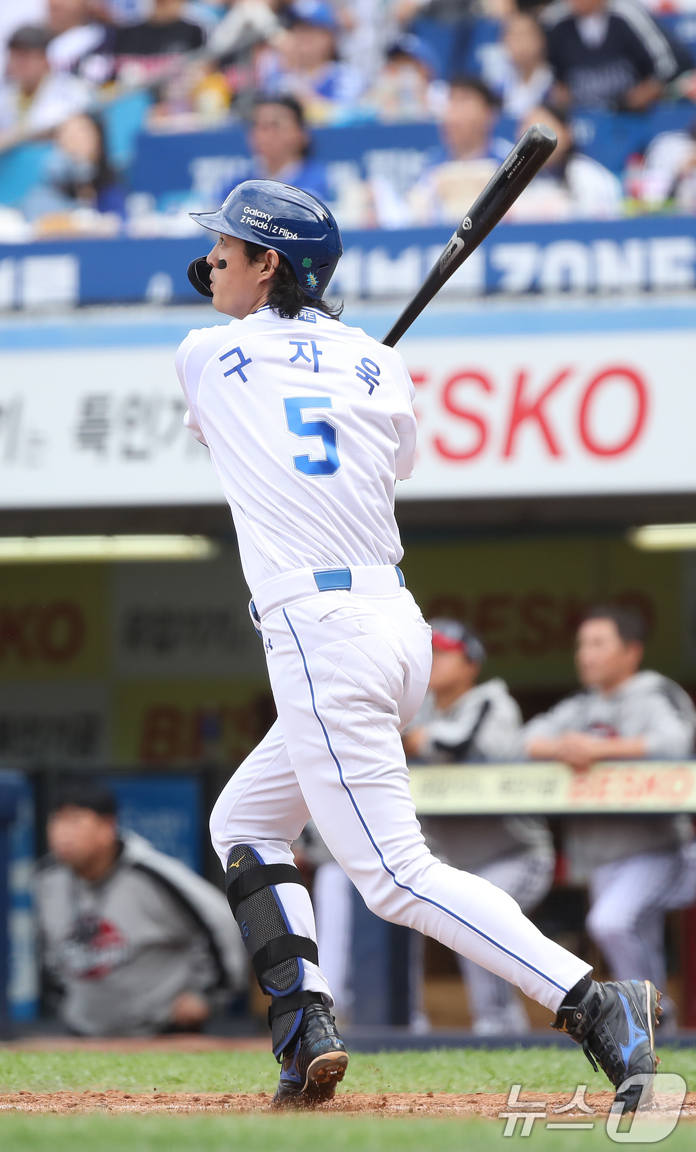 삼성 구자욱, 3점포 쾅! - 뉴스1