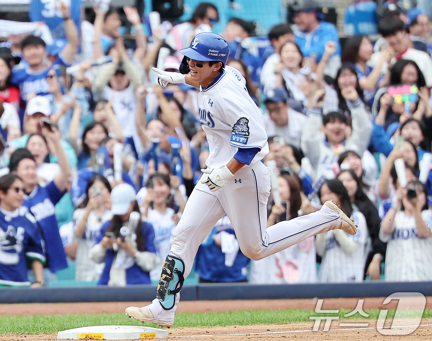 김영웅, 최원태를 강판시킨 솔로포 - 뉴스1