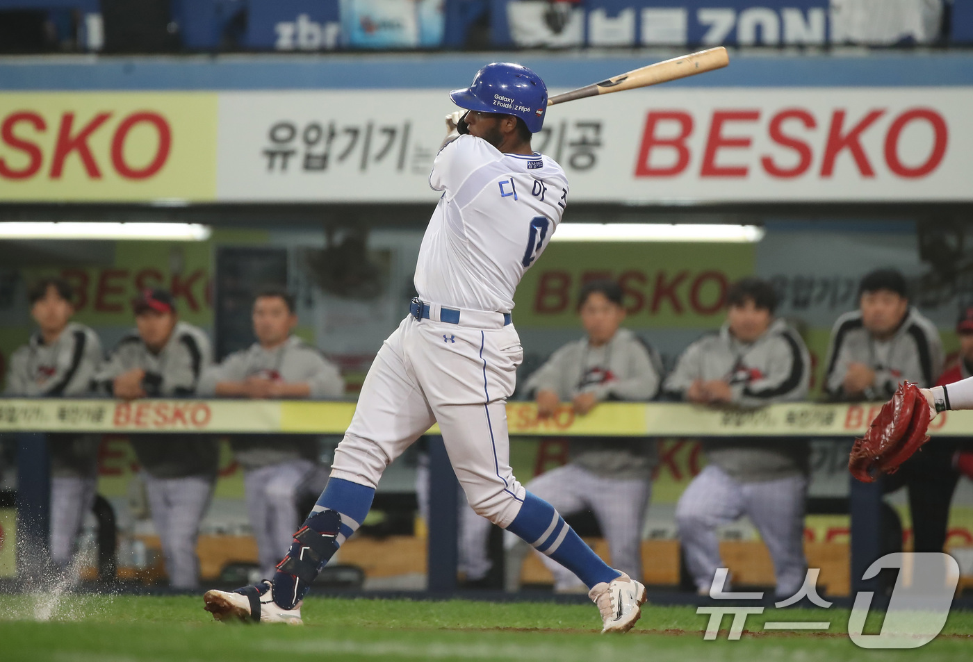 디아즈 '때려' - 뉴스1