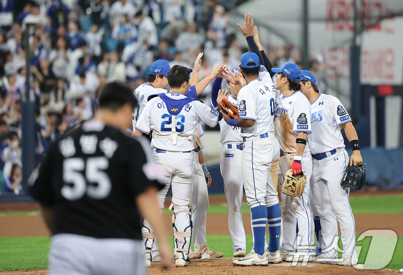 '2연승' 삼성, 잠실 3차전에서 끝낸다 - 뉴스1
