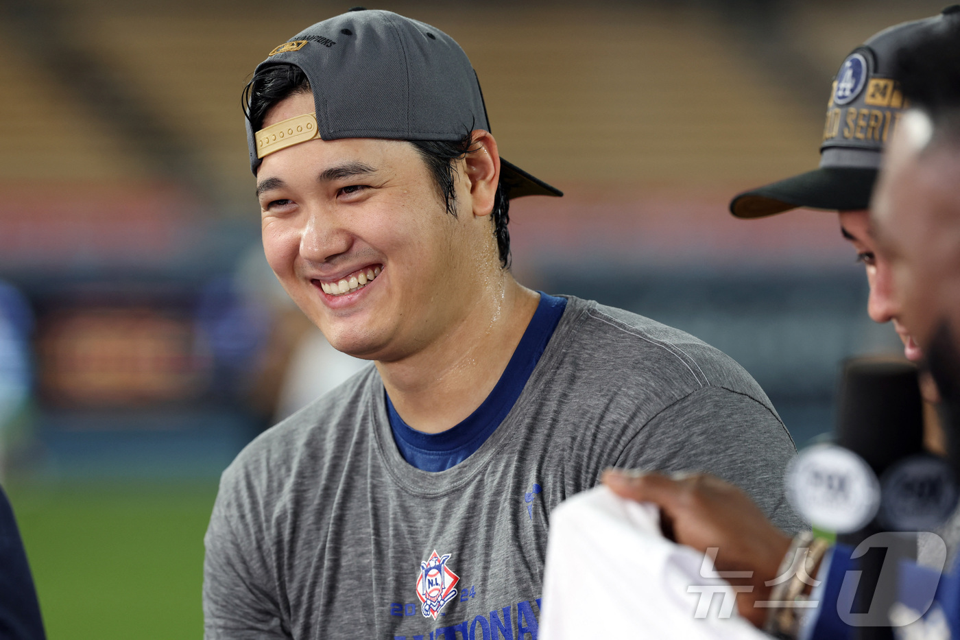 [사진] 생애 첫 월드 시리즈 진출 꿈 이룬 오타니 쇼헤이 - 뉴스1
