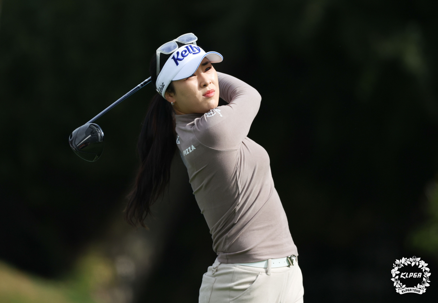 윤이나, 1번홀 티샷 - 뉴스1