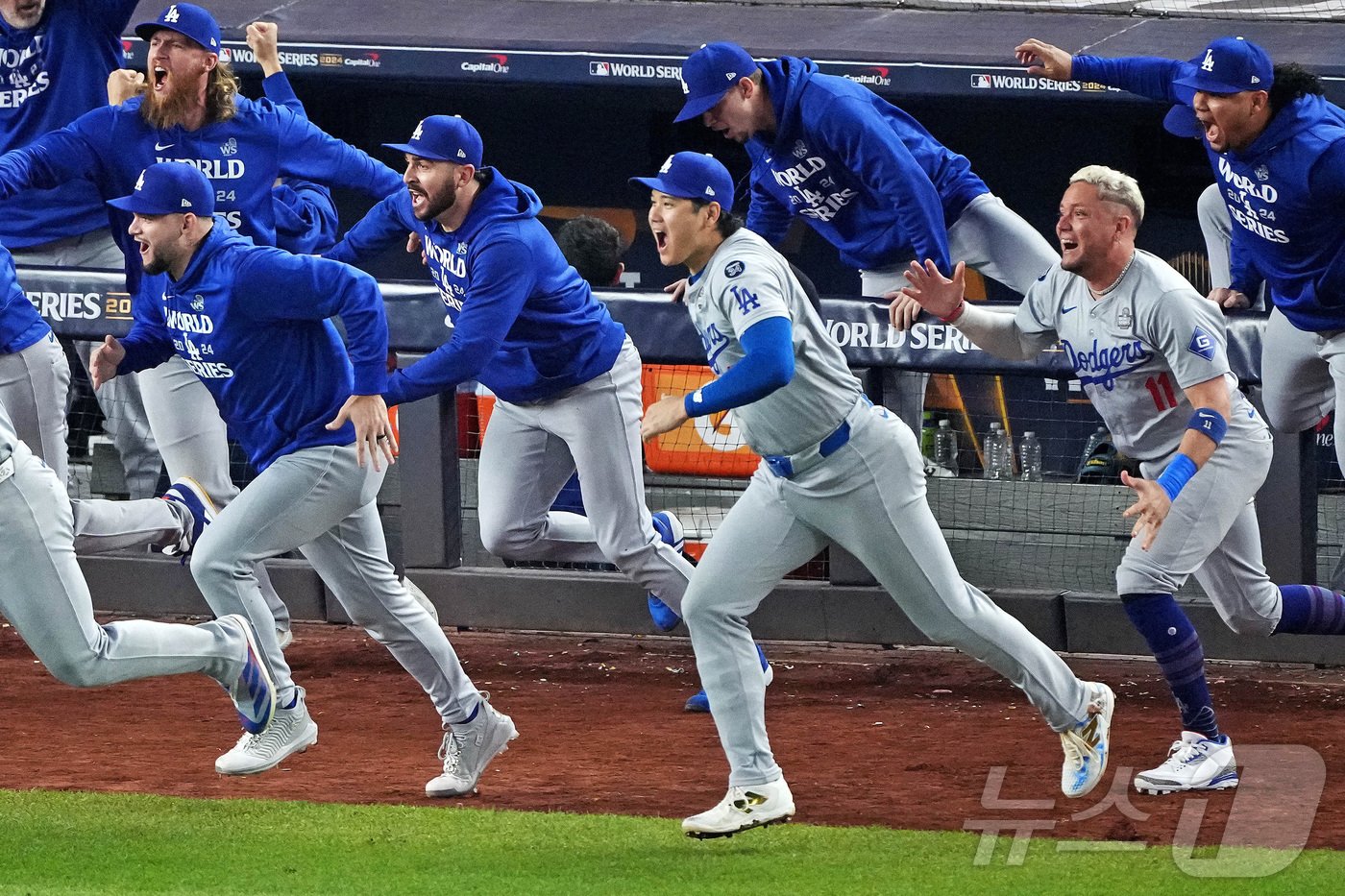 오타니의 다저스, ML 월드시리즈 우승에 고국 일본도 '들썩' - 뉴스1