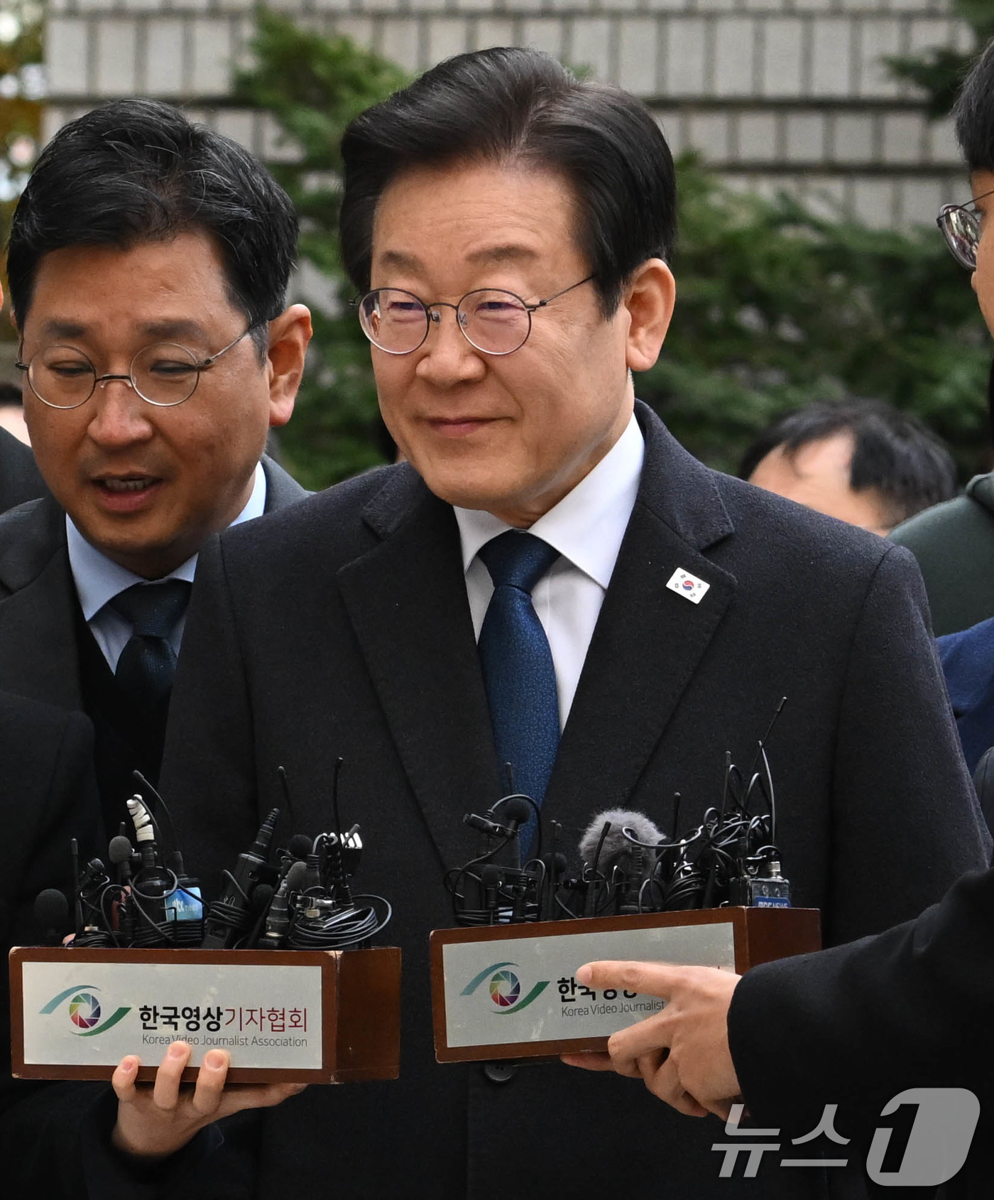 ‘위증교사 혐의 1심 선고 앞둔 이재명 대표 뉴스1
