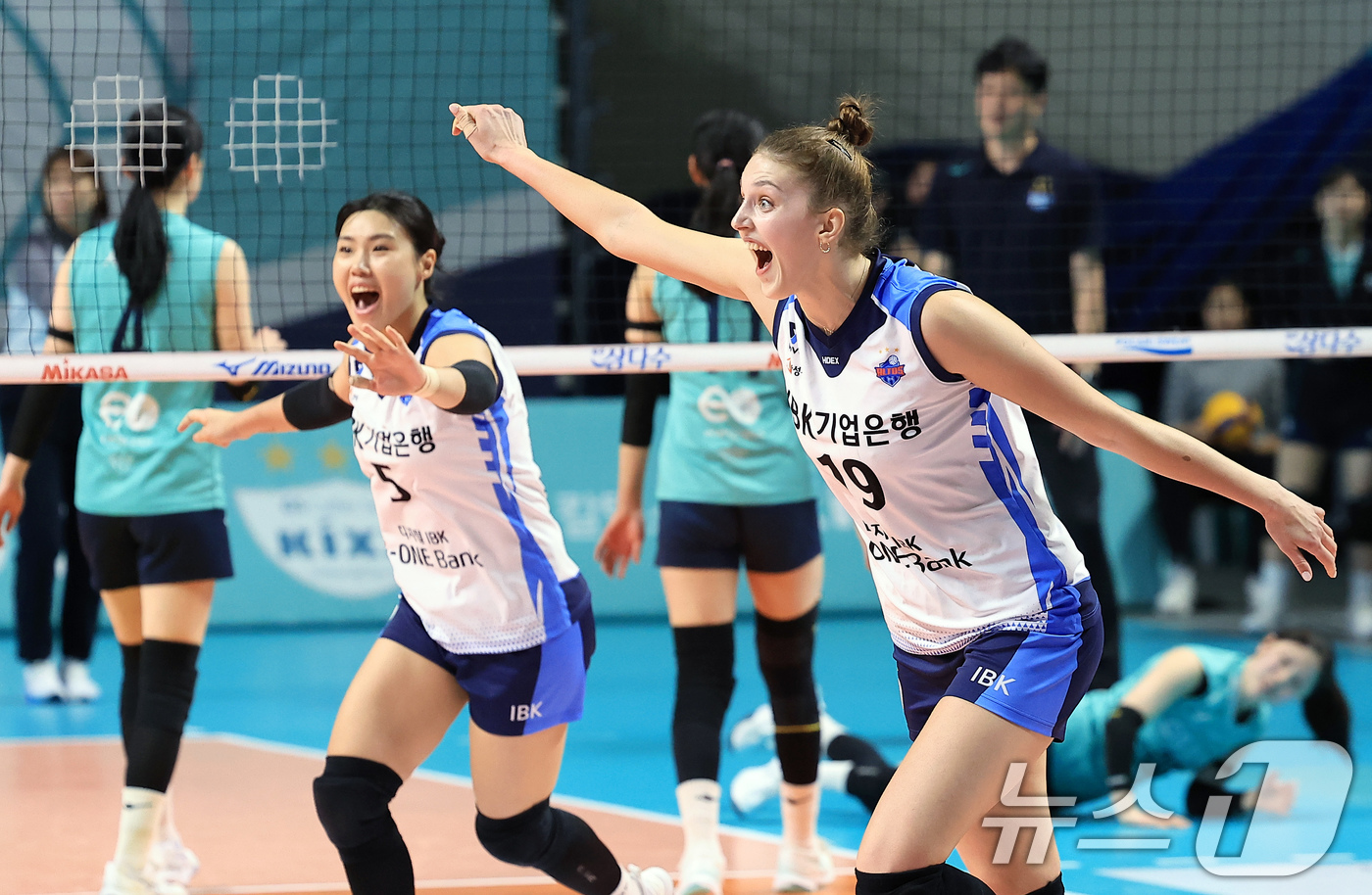 승리의 순간 - 뉴스1