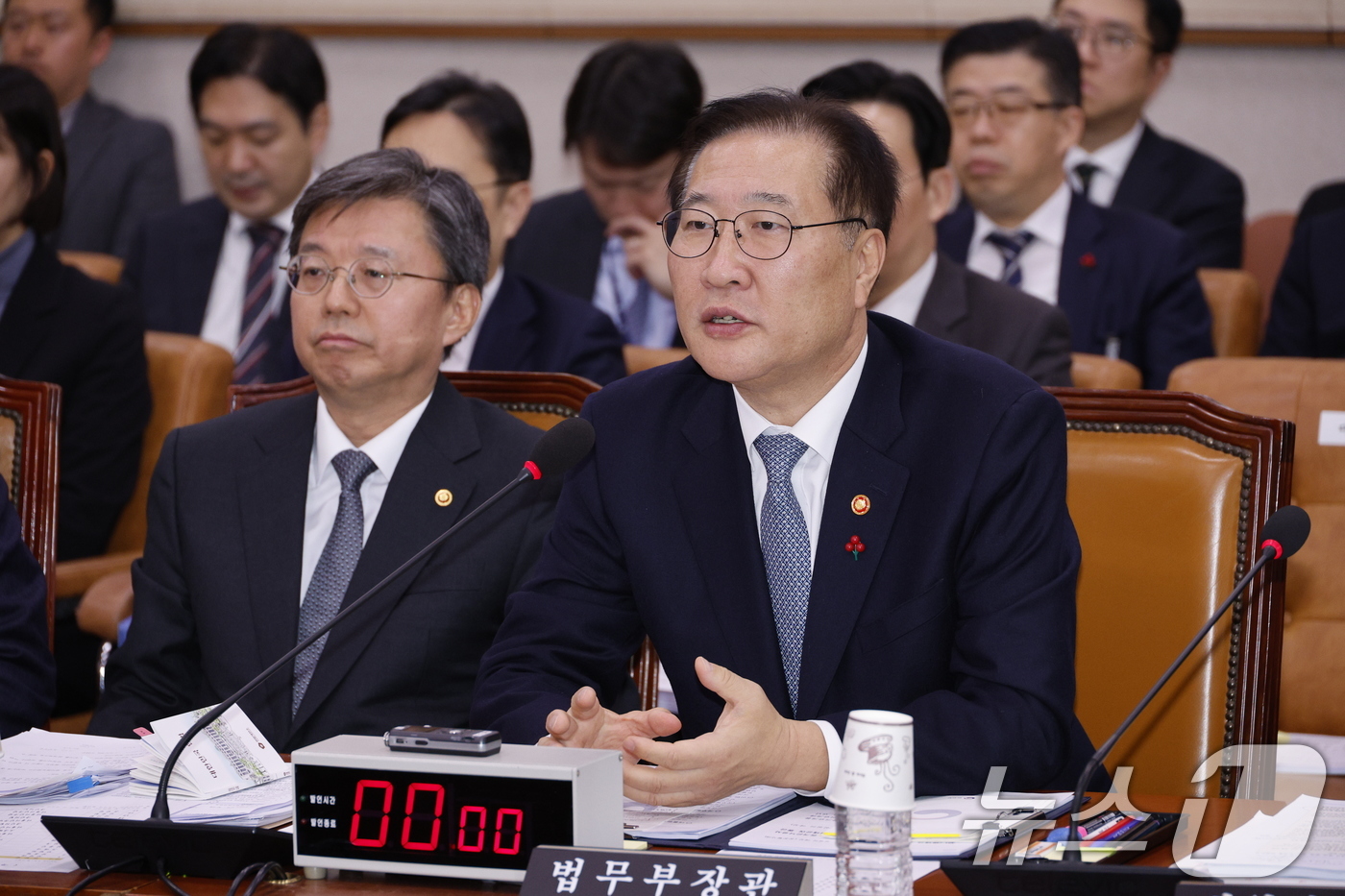 법사위 출석한 박성재 법무부 장관 - 뉴스1