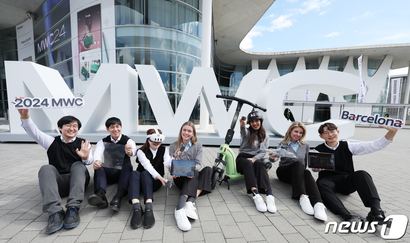 [MWC2024] KT, MWC 2024서차세대 기술 선보인다 - 뉴스1