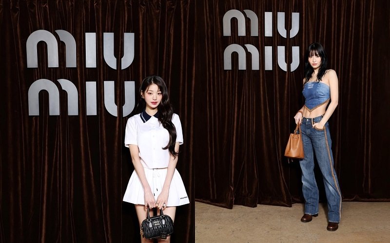 민니·장원영·모모, '미우미우 2024 가을·겨울 컬렉션' 쇼 참석 - 뉴스1