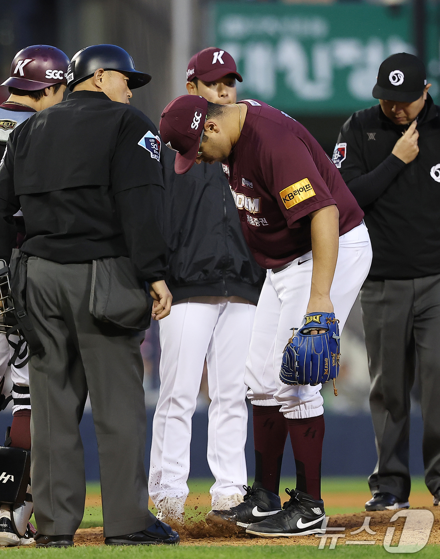 후라도, 마운드가 이상해요 - 뉴스1