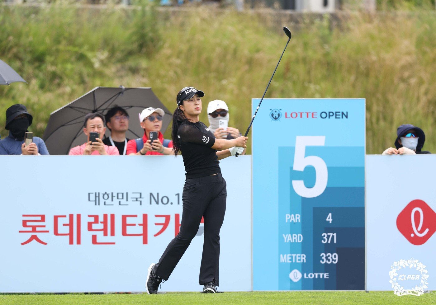'KLPGA 2승 도전' 이가영, 롯데 오픈 2R 단독 선두…2위와 3타 차 - 뉴스1