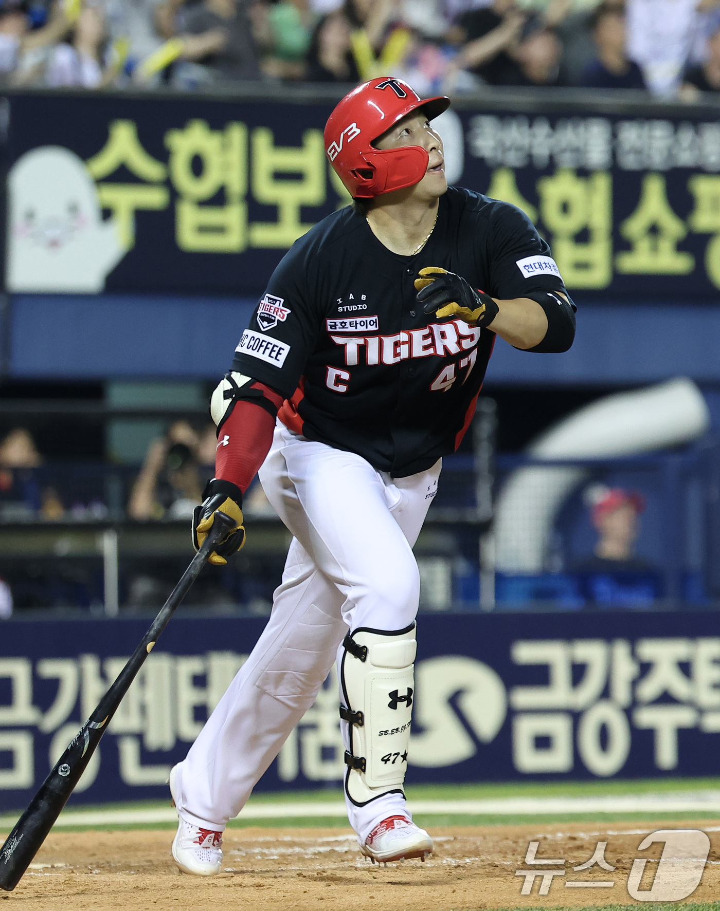 나성범의 역전 투런포 - 뉴스1