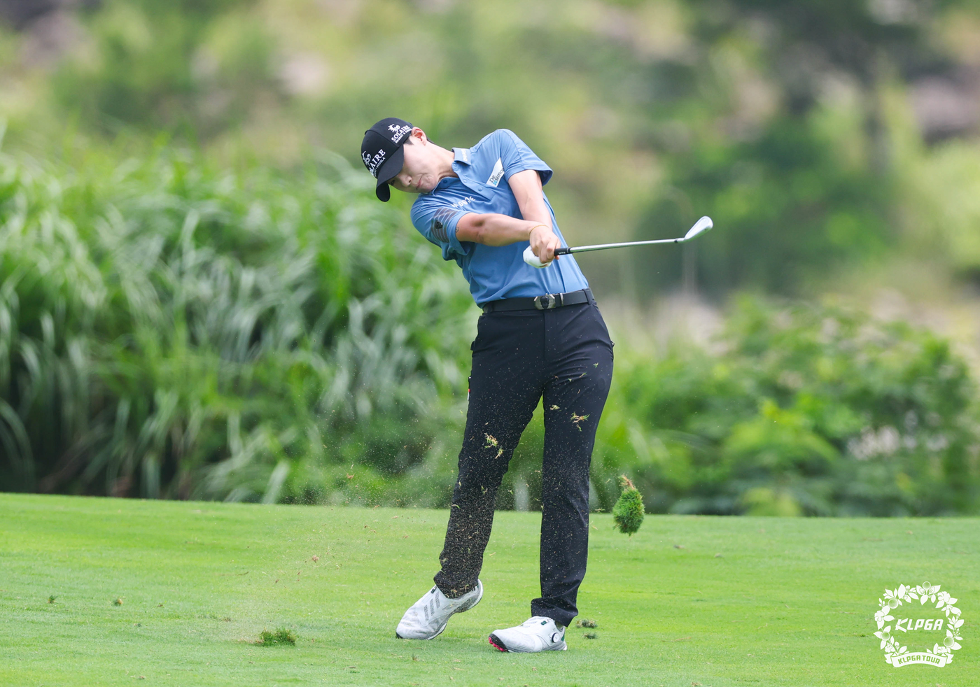 아이언샷 날리는 박성현 - 뉴스1