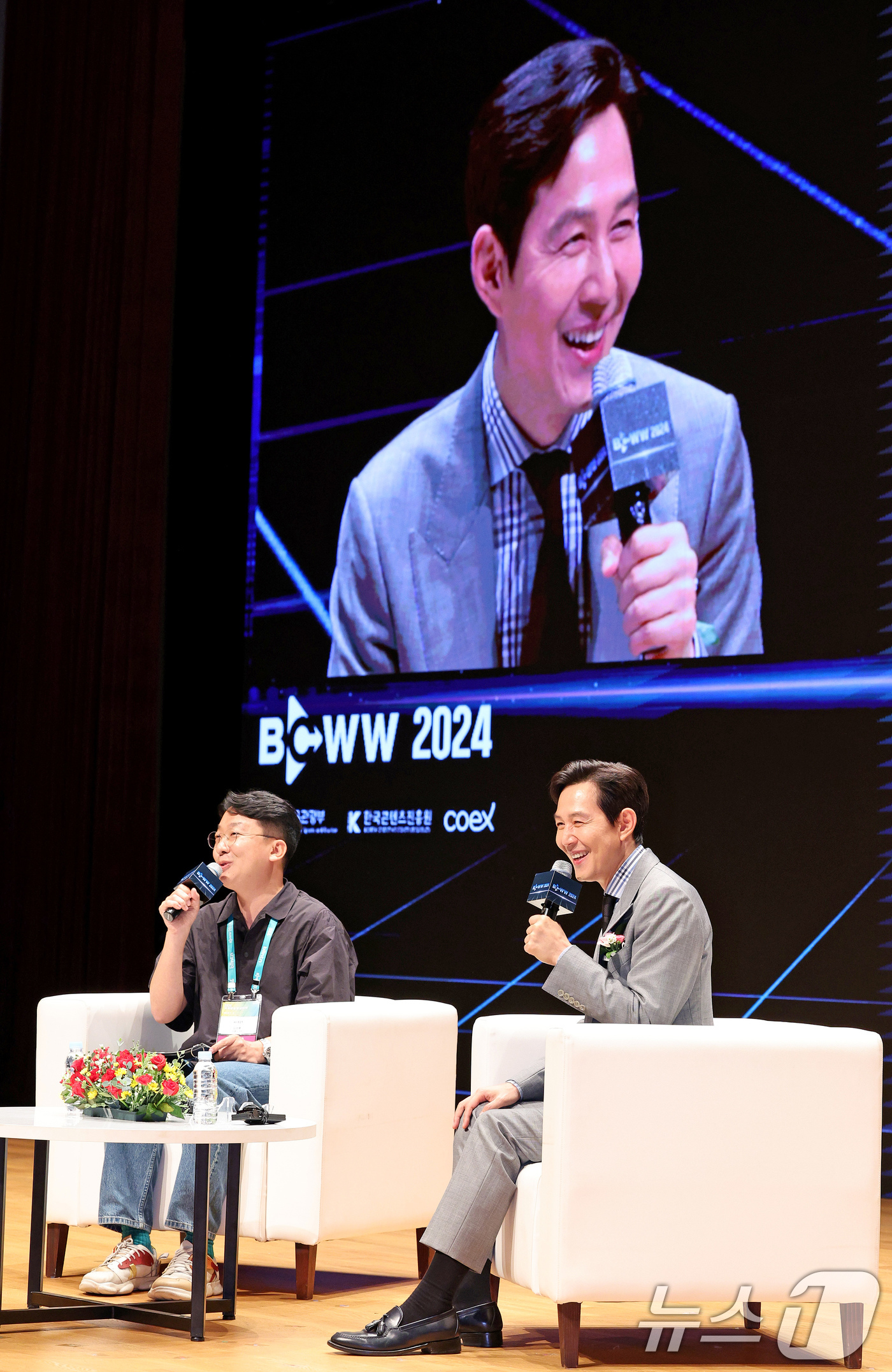 BCWW 연사로 나선 이정재 - 뉴스1