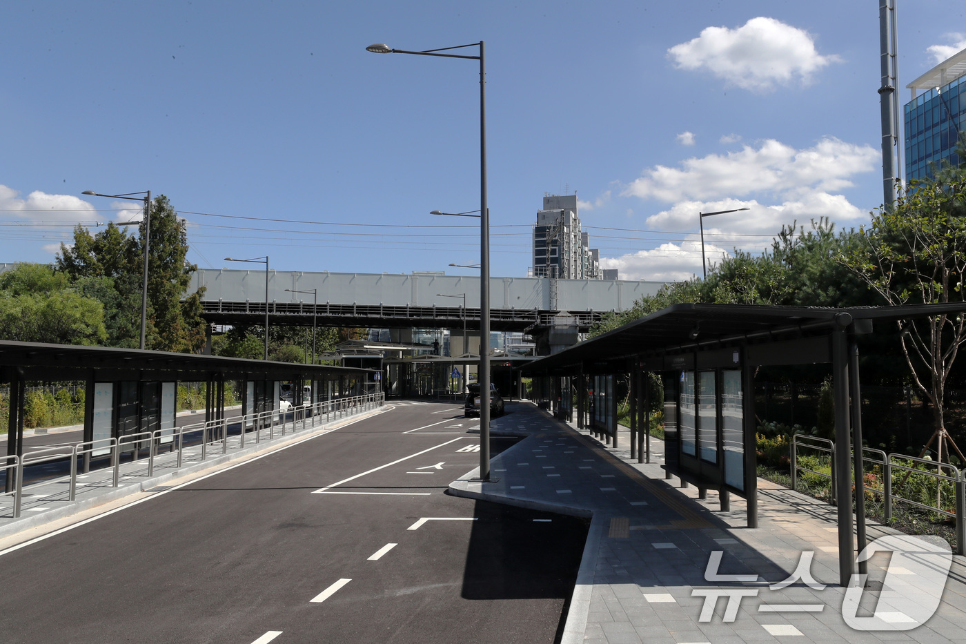 개통 앞둔 당산역 광역환승센터 - 뉴스1