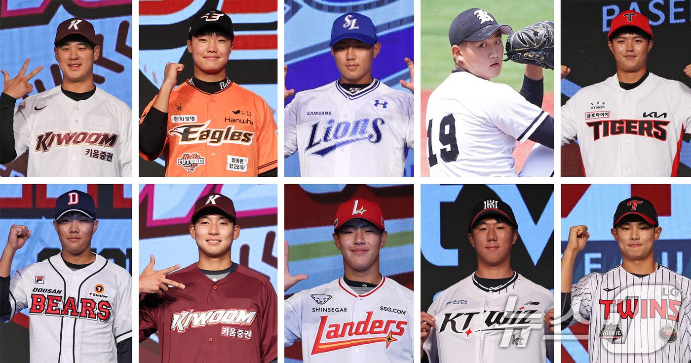 덕수고 정현우, 드래프트 1순위 키움행…한화는 전주고 정우주 지명(종합) - 뉴스1