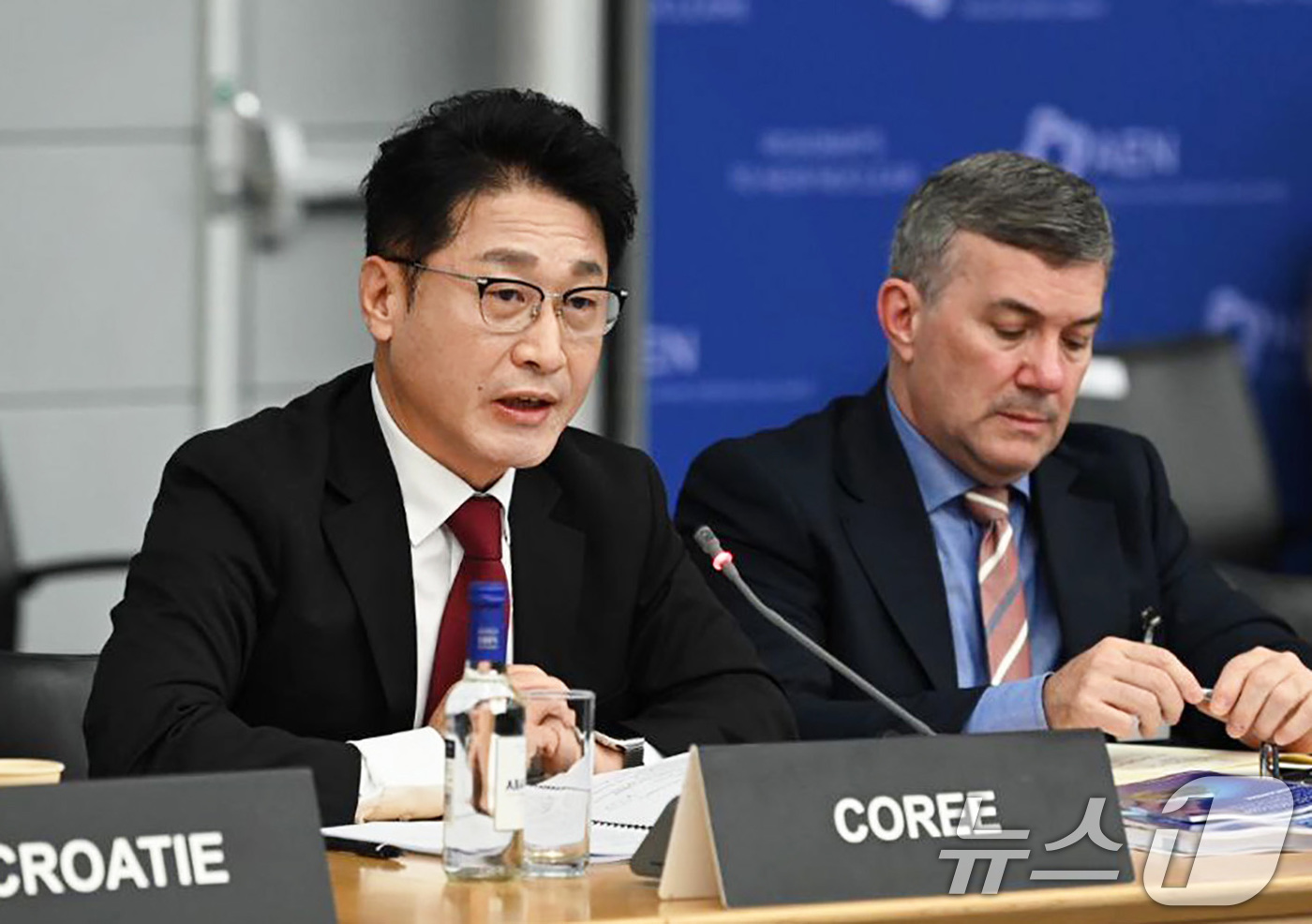 제2차 원자력장관회의 발언하는 이호현 에너지정책실장 - 뉴스1