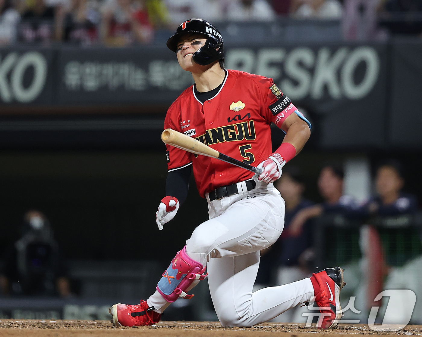 김도영, 아프다! - 뉴스1