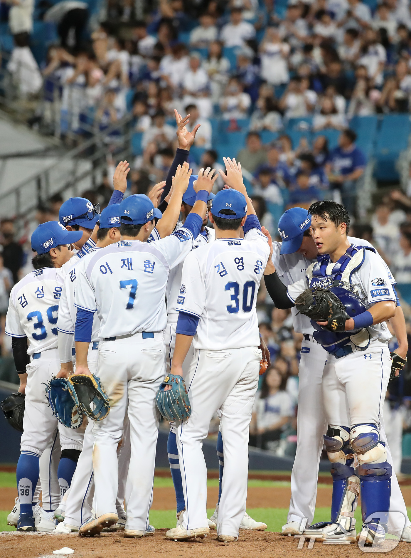 삼성 '가을야구를 위하여' - 뉴스1