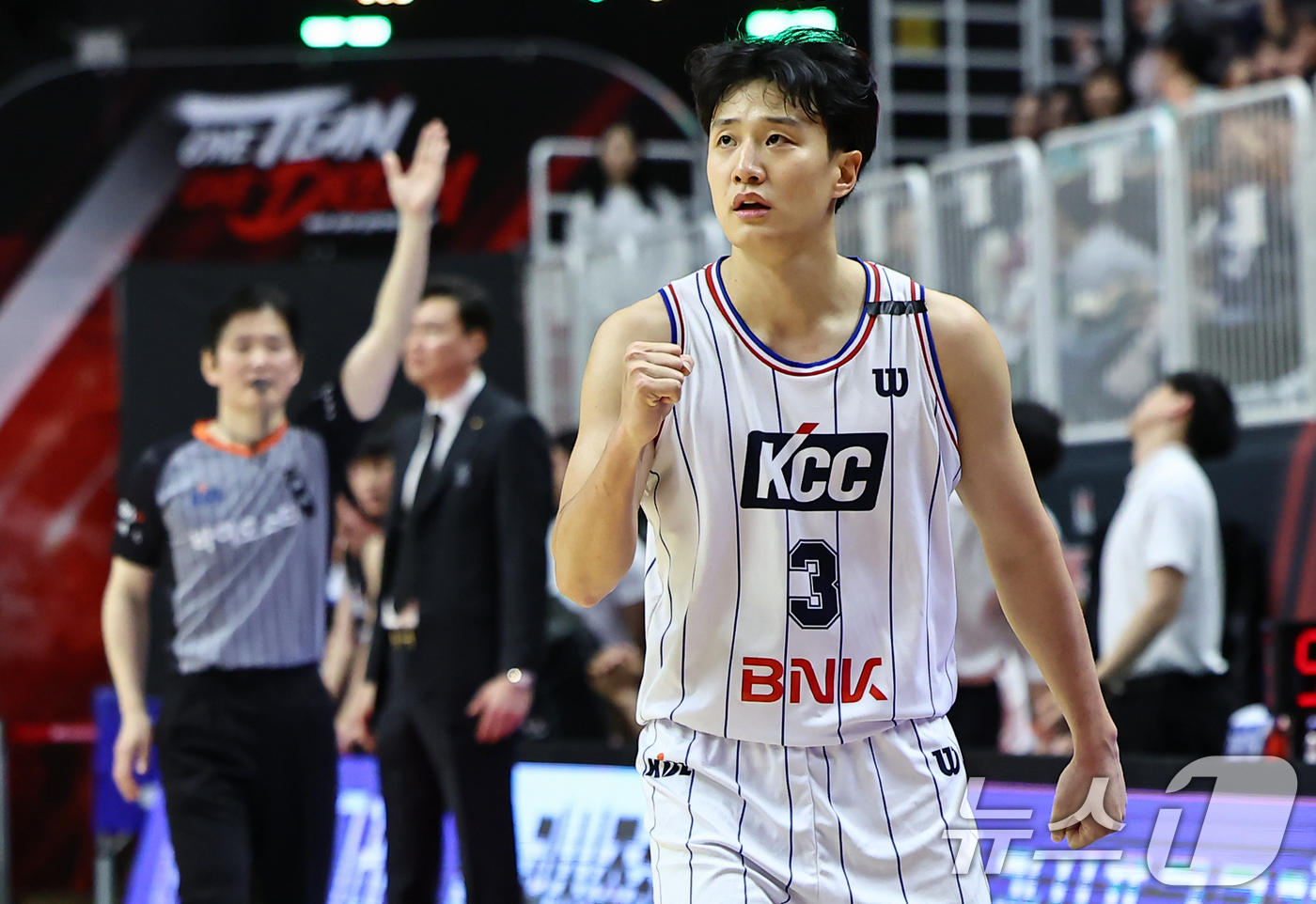 KCC 허웅, 승리의 기운이 느껴진다 - 뉴스1