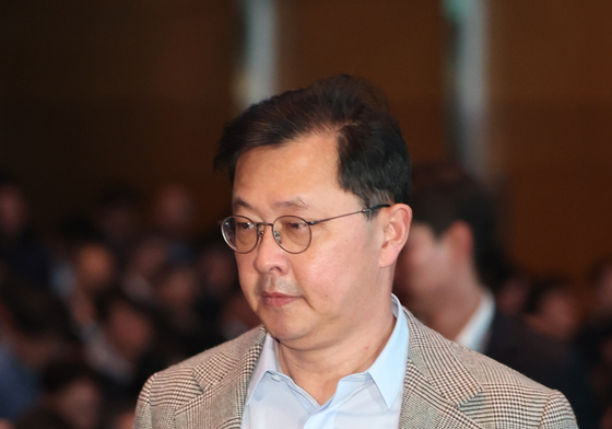 SK AI 서밋 2025 자리한 정재헌 SKT 신임 CEO - 뉴스1