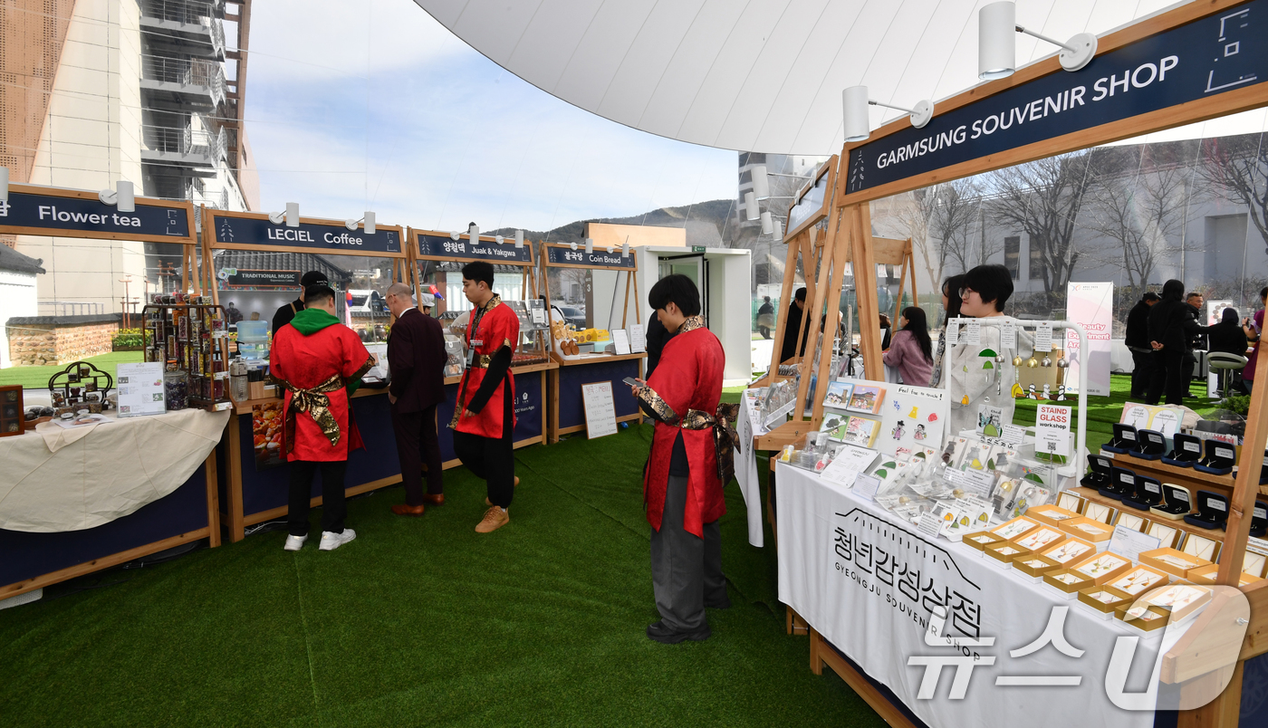 없는게 없는 APEC 투명 돔 - 뉴스1