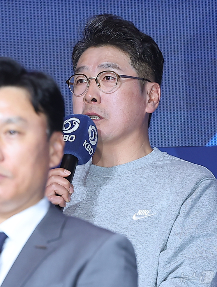 각오 밝히는 홍원기 감독 - 뉴스1