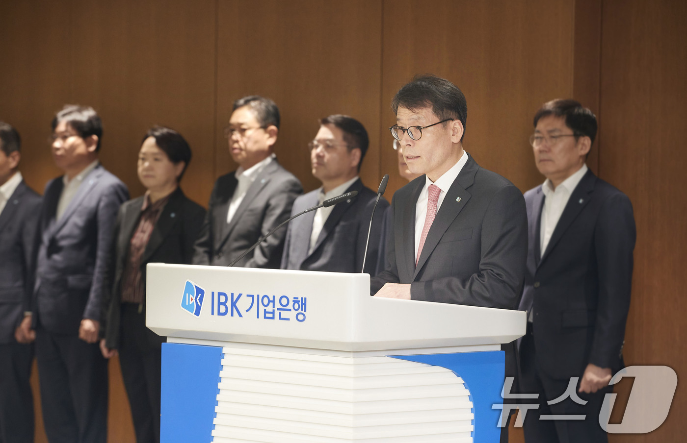 김성태 IBK기업은행장, 대국민 사과 - 뉴스1