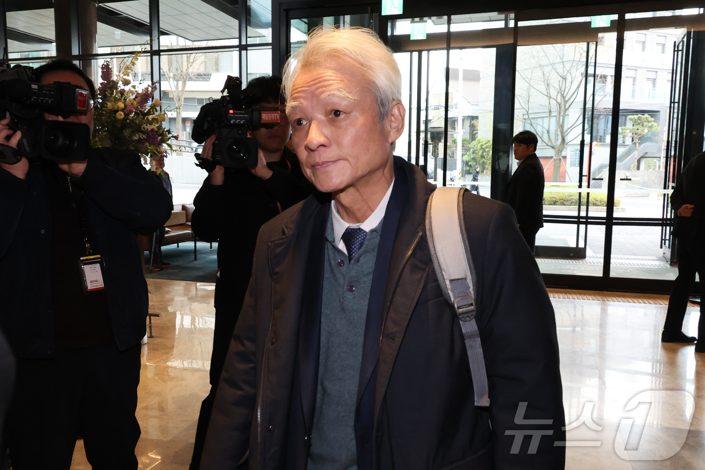 고려아연 주주총회 참석하는 강성두 사장 - 뉴스1