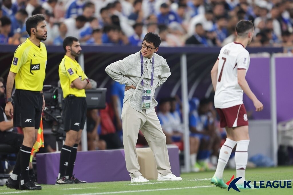 알힐랄은 강했다…광주, ACLE 8강전에서 0-7로 완패 - 뉴스1