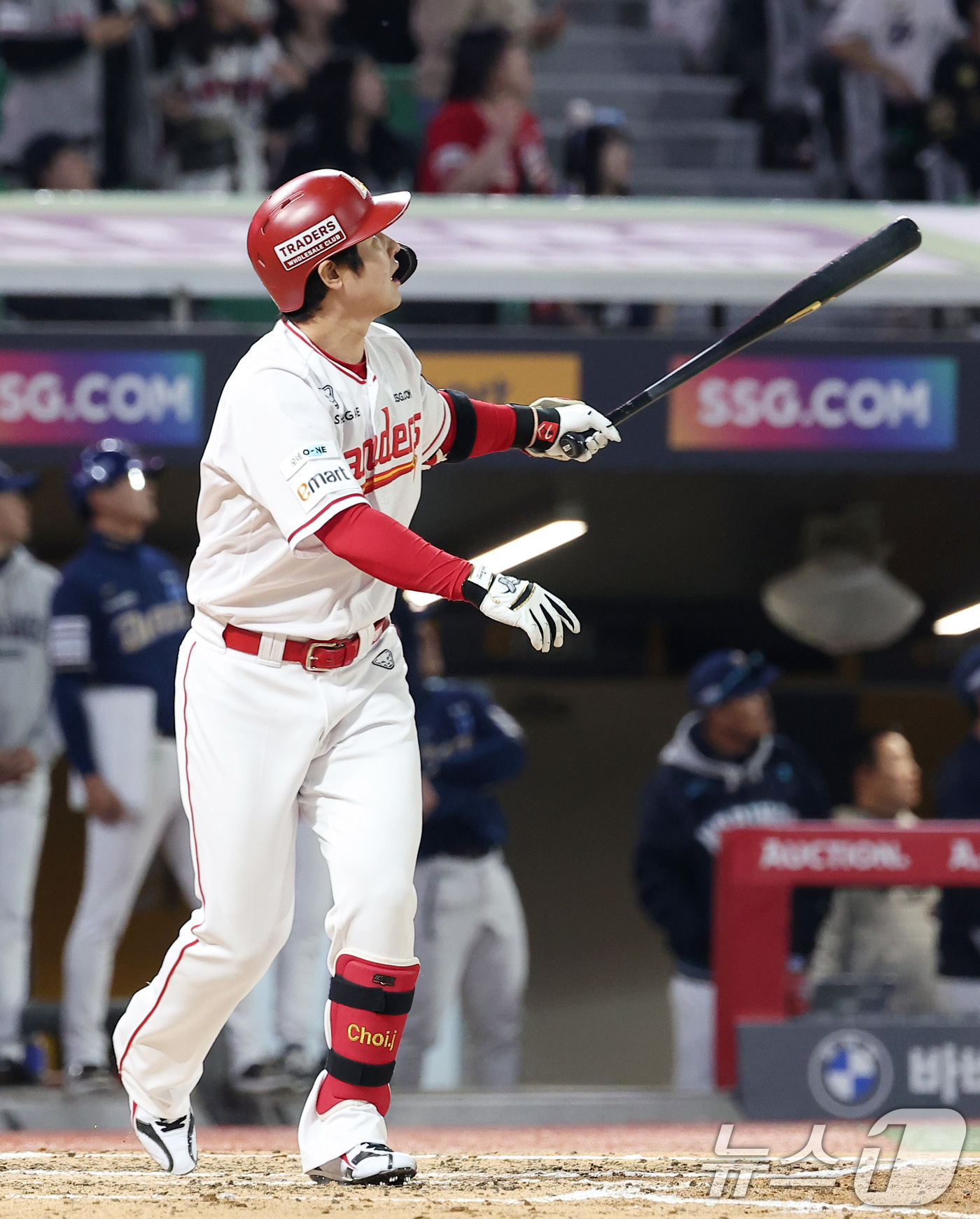 최정, 동점 투런으로 통산 500홈런 달성 - 뉴스1