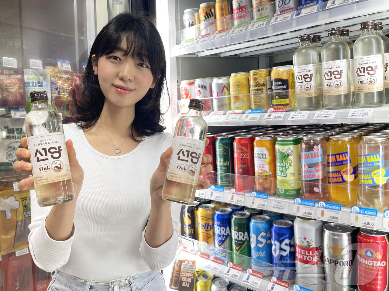 GS25, '선양오크소주' 3달 만에 200만병 판매 - 뉴스1