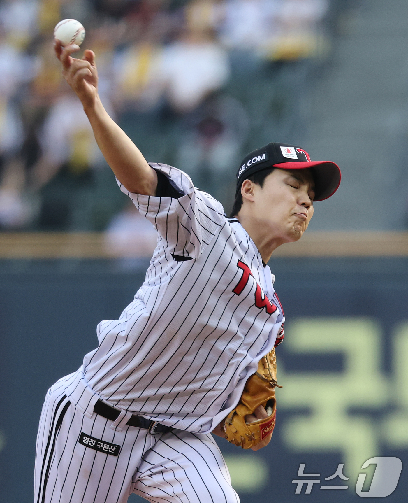 LG 임찬규, 쾌조의 컨디션 - 뉴스1