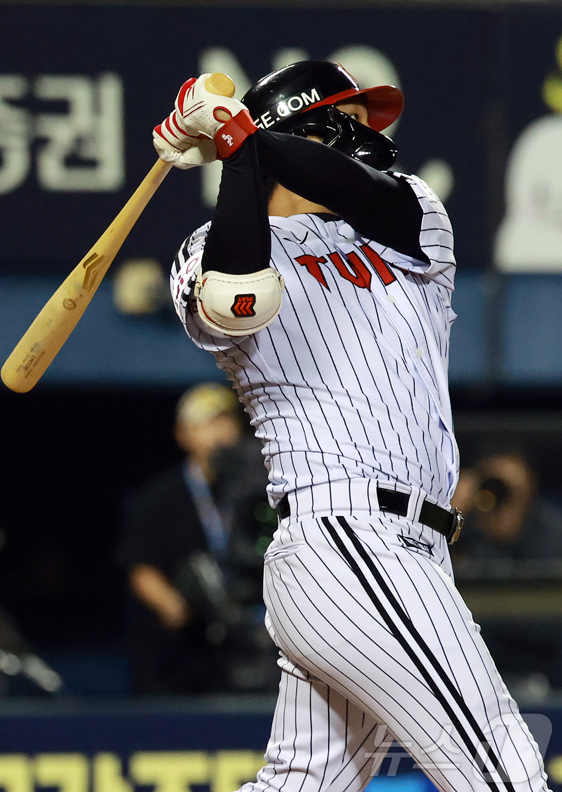 문보경, 균형 맞추는 솔로포 - 뉴스1